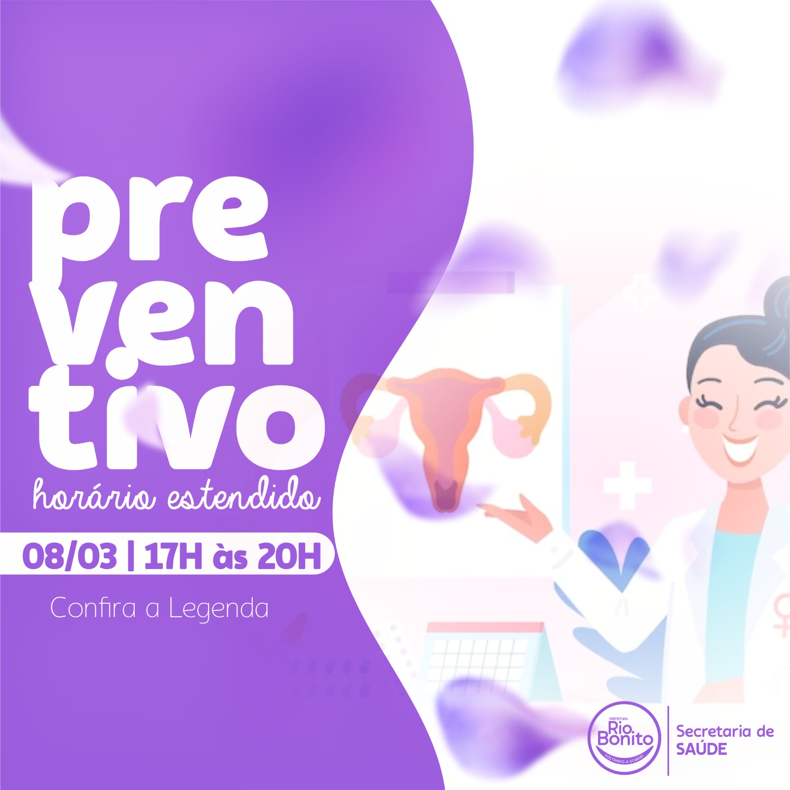 Dia Internacional Da Mulher Unidades De Saúde Com Horário Estendidos